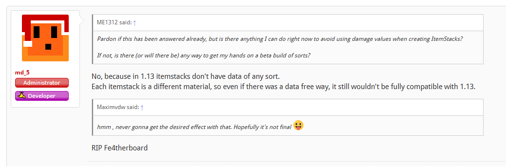 Solved - FeatherBoard | The 10-year story | SpigotMC - High Performance Minecraft Community